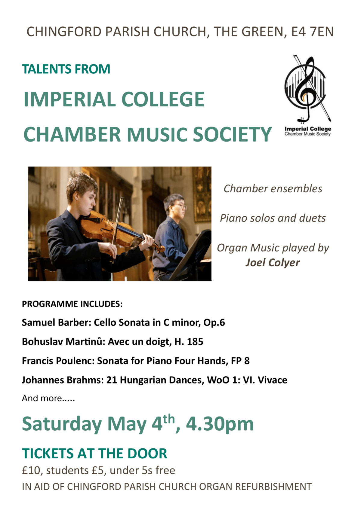 The Parish of Chingford – The Church of England in Chingford. Two ...